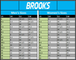 Running Shoe Size Comparison Between Brands [Size & Fit]