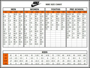 Running Shoe Size Comparison Between Brands [Size & Fit]